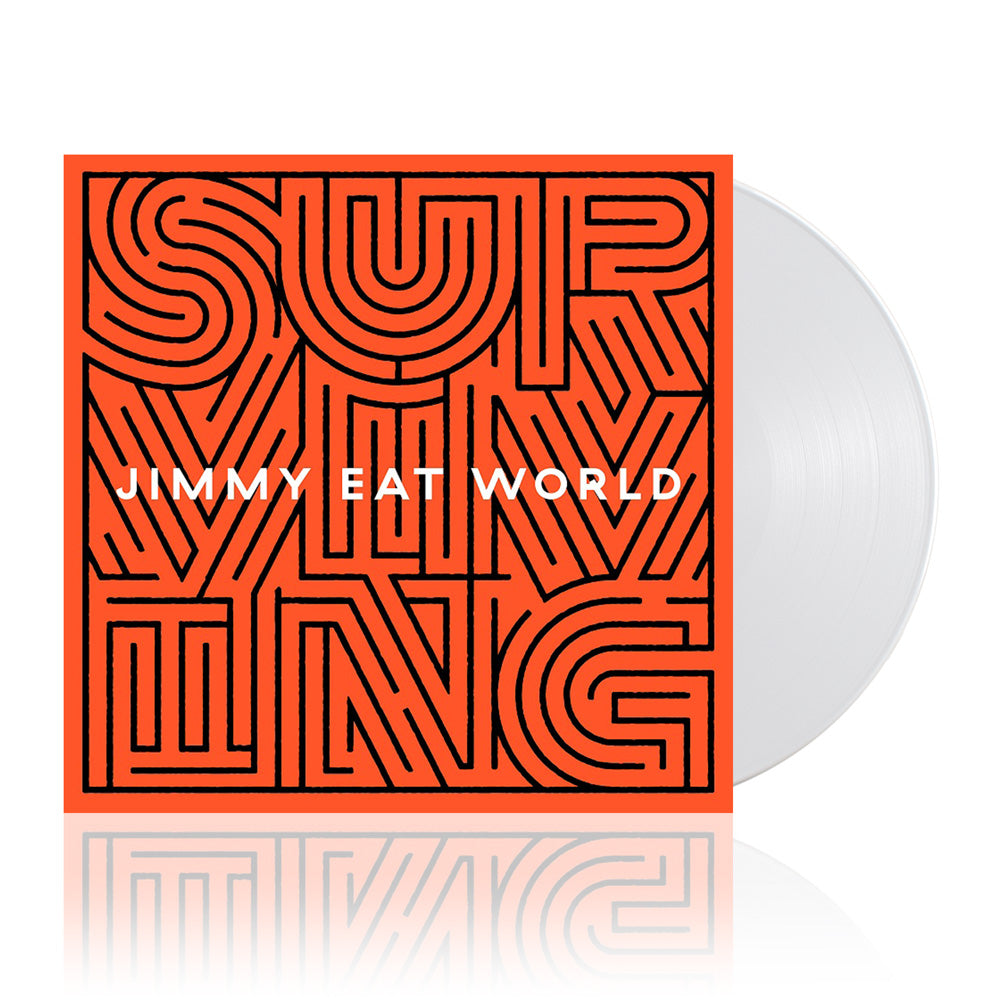 Jimmy Eat World (Surviving) White Vinyl – Jimmy Eat World EU/UK Store